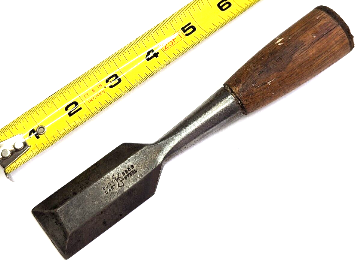 Vintage BUCK BROS CAST STEEL 1-1/4” Wood Socket Chisel | eBay