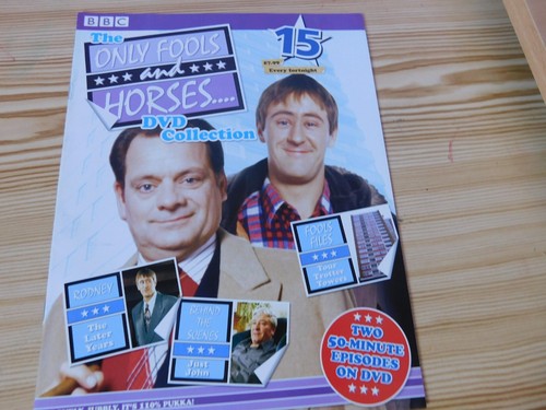 THE ONLY FOOLS AND HORSES DVD Collection MAGAZINE ONLY issue 15 | eBay