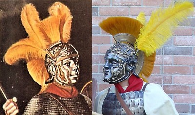 Roman Standard Bearer Signifer Vize Legionary Masked Cavalry Sport ...