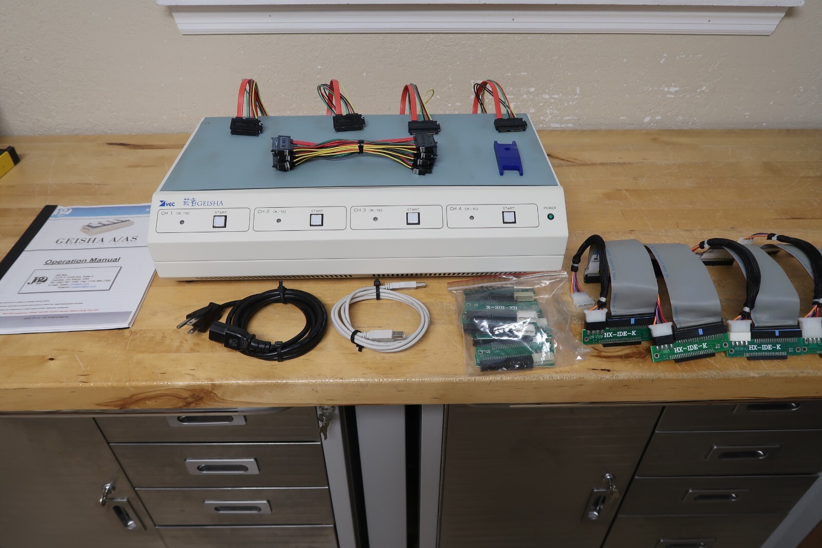 (1 unit) YEC Geisha-A Y-1712 Multi-port wiper & tester for use with ...