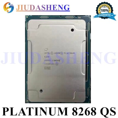 Intel Xeon Platinum 8268 QS 24-Core 2.90GHz 35.75MB LGA-3647 CPU ...
