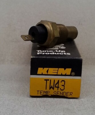 TW43 KEM Engine Coolant Temperature Sender Made In USA TW43 | eBay