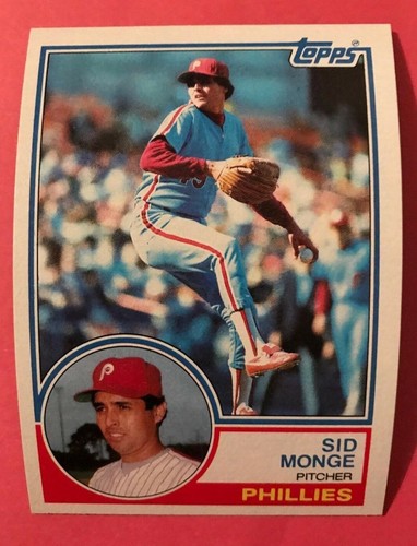1983 Topps #564 Sid Monge Phillies Mint razor sharp | eBay