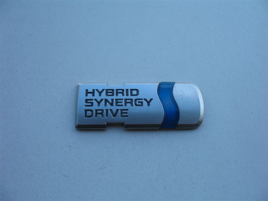 04 05 06 07 08 09 TOYOTA PRIUS HYBRID REAR EMBLEM LOGO BADGE SIGN ...