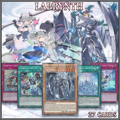 LABRYNTH DECK 27 Archfiend Ghastly Glitch Set-Up Labyrinth Stovie TAMA ...