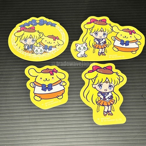 Sailor Moon Sanrio Characters Sticker Sailor Venus Sailor Mars Set of 2 ...