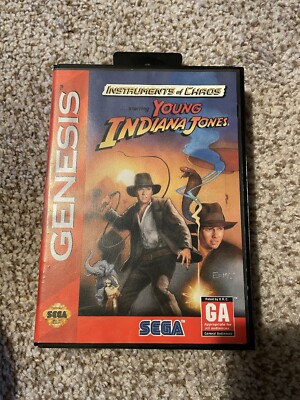 Instruments of Chaos Starring Young Indiana Jones (Sega Genesis, 1994 ...