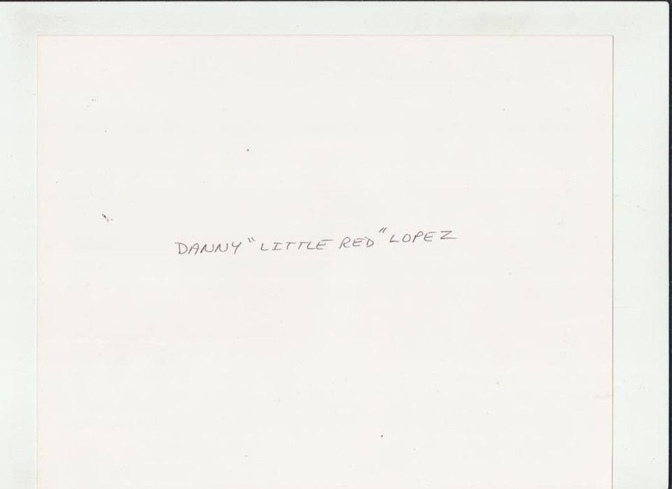 DANNY "LITTLE RED" LOPEZ BOXING HOFer AUTHENTIC ORIGINAL 10x8 ...