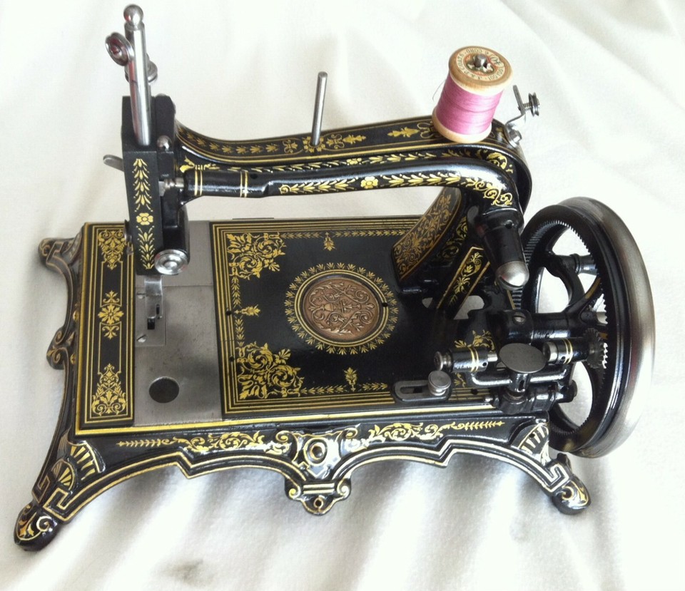 Restoration decals for antique sewing machine Rhenania or similar | eBay