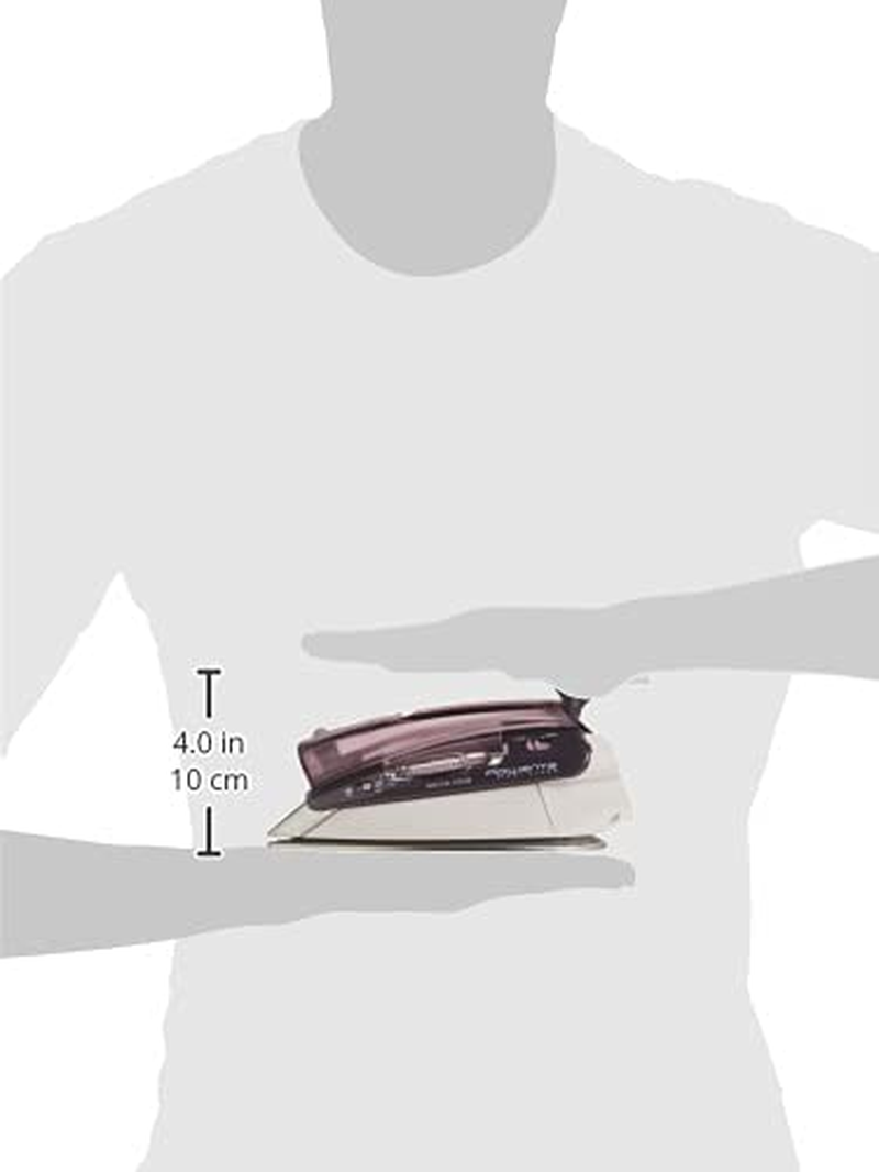 Rowenta DA1560 Travel-Ready 1000-Watt Compact Steam Iron Stainless ...
