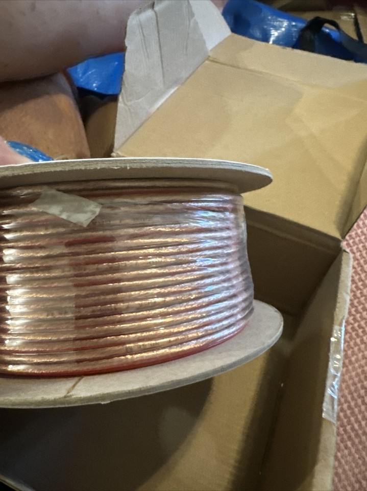 Kinter Cable 100ft 16-Gauge Audio Stereo Speaker Wire Cable 100 Feet 30 ...