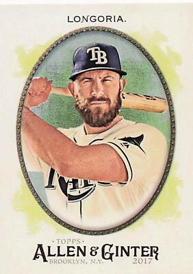 2017 ALLEN AND GINTER HOT BOX FOIL #292 EVAN LONGORIA | eBay