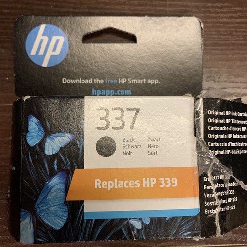 Original HP 337 Ersetzt HP 339 Druckerpatrone Schwarz C9364EE MHD 05 ...