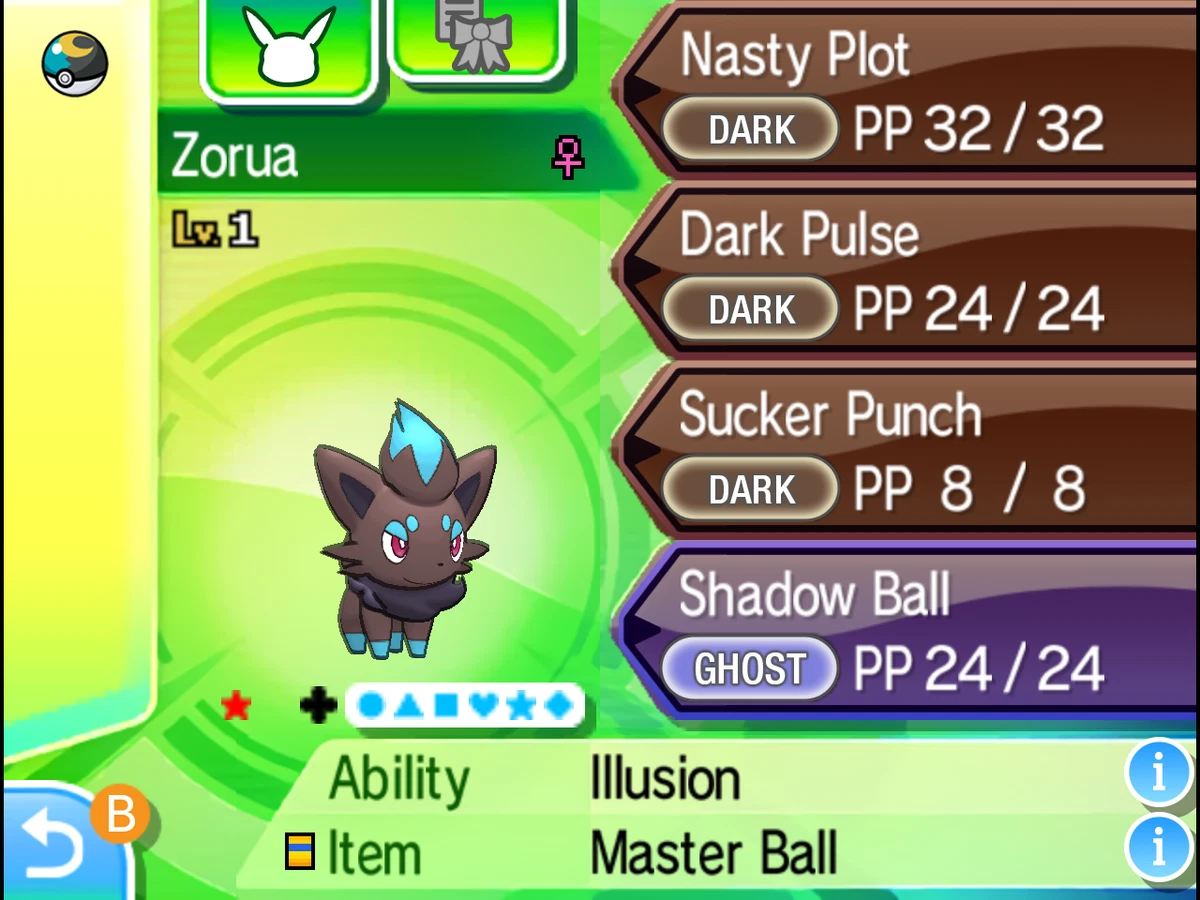 Shiny Zorua