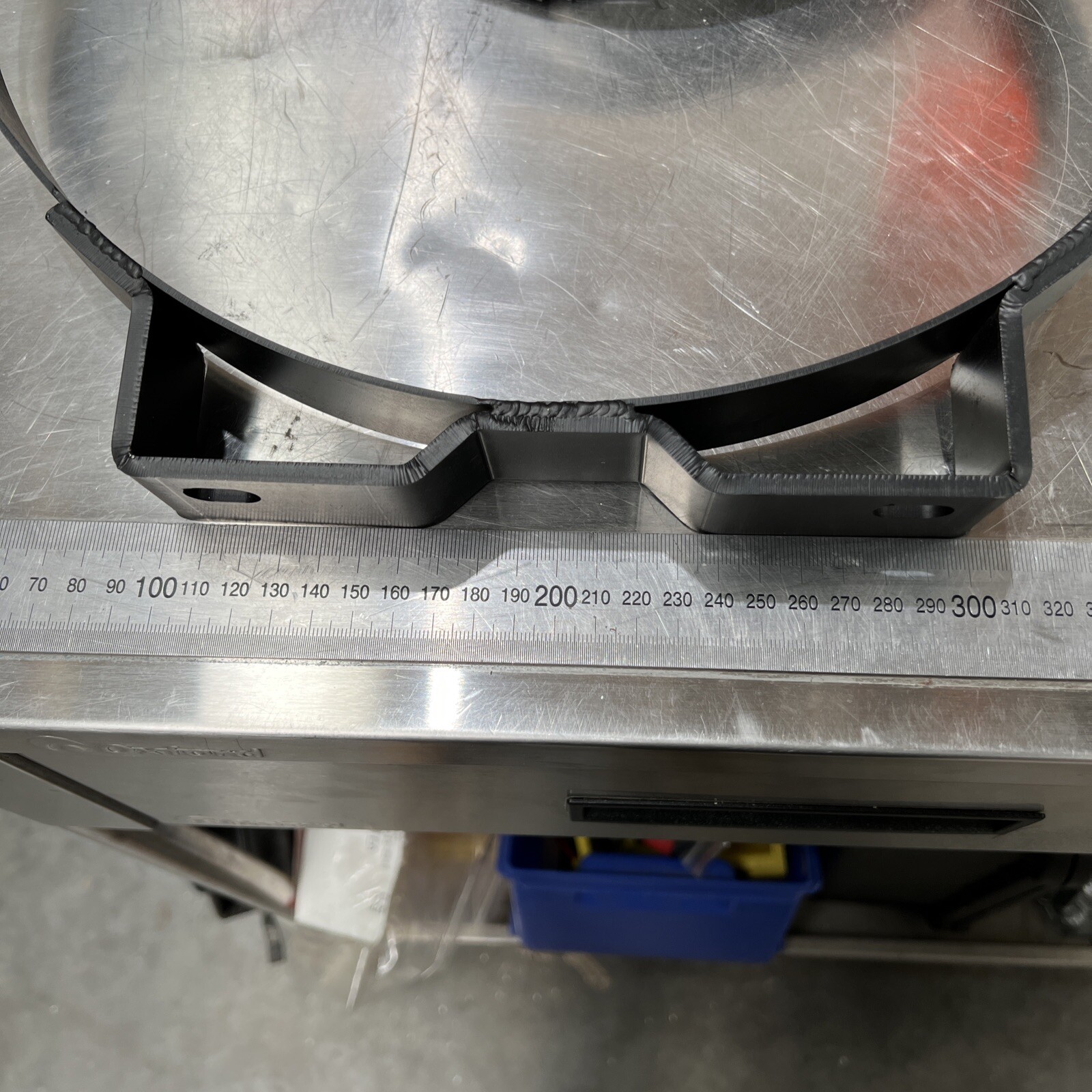 military airtank strap clamp nsn 5340-66-122-6247 and rubber strip 360 ...