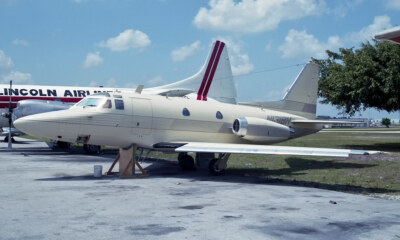 North American Sabreliner 40 Airplane Desk Wood Model Small New | eBay