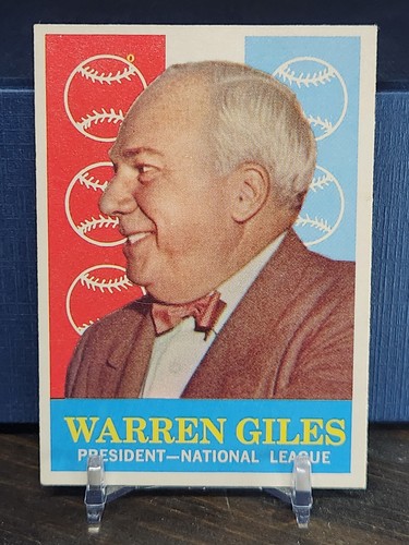 1959 Topps #200 Warren Giles President National League | eBay