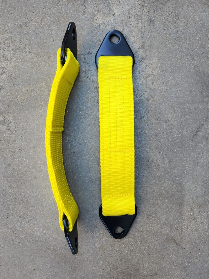 Suspension Limit Straps, Suspension Limiter, 14" Yellow, Pair | eBay