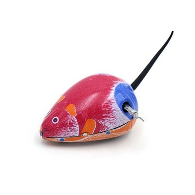 Wind Up Toys Iron Mouse Small Animals Crawl Clockwork Toy Colourful ...