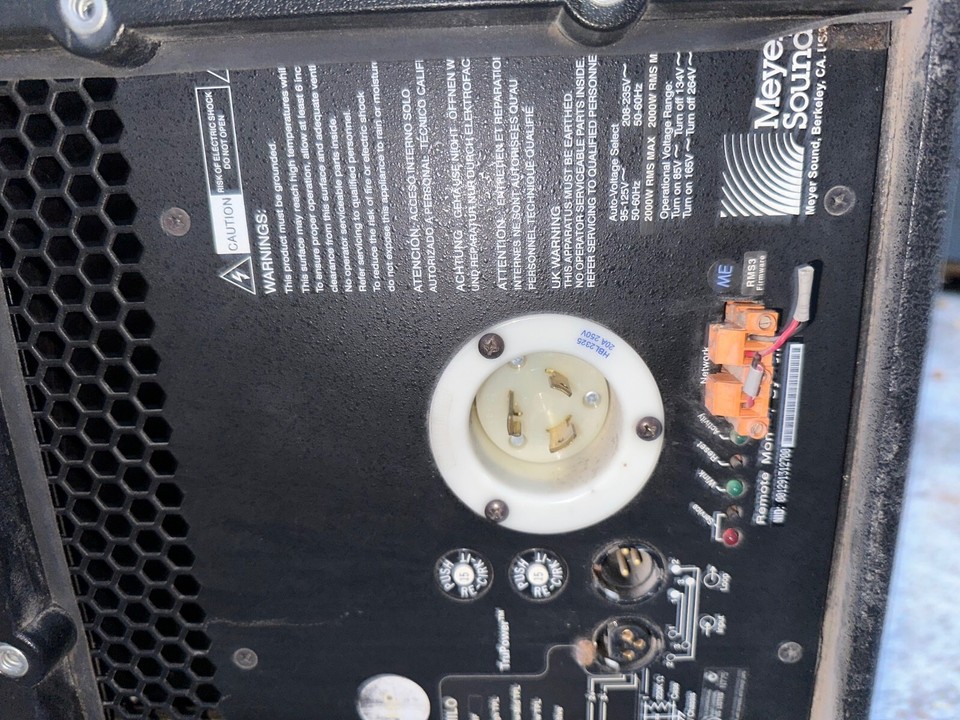 LOT OF 2 - MEYER SOUND - Large Venue Commercial Professional MILO Loudspeaker | eBay