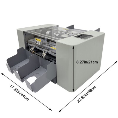 A4 Size Business Card Cutting Machine 9.8" L Papper Cutter Automatic ...