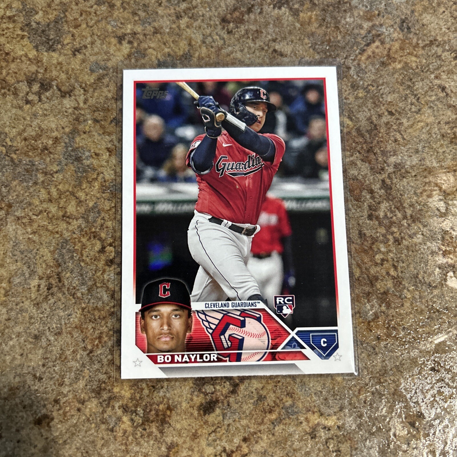 2023 Bo Naylor Topps Series 2 RC Rookie Card Cleveland Guardians #421 ...
