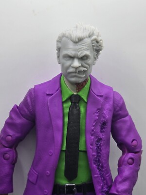 3d Print BILLY D HARVEY TWO FACE HEAD#2 1:10 7" SELECT DC MULTIVERSE | eBay