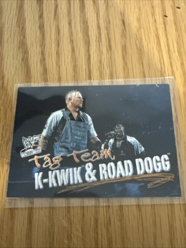 2001 Fleer WWF Wrestlemania Superstars # 78 - Road Dogg & K Kwik Tag ...