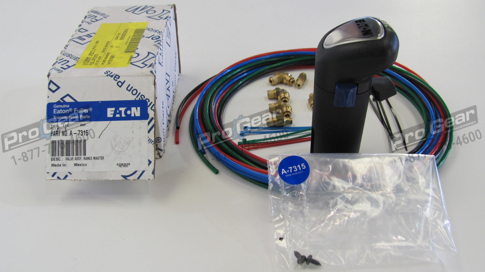 RH Genuine Eaton Shift Knob & 4 line Air Line kit 8LL Transmission ...