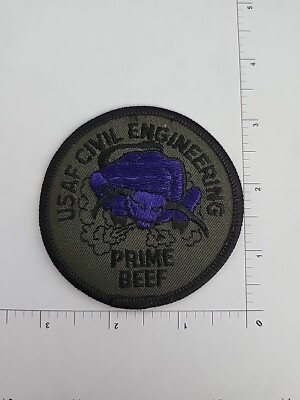 US Air Force - USAF Civil Engineering Patch - Prime Beef | eBay
