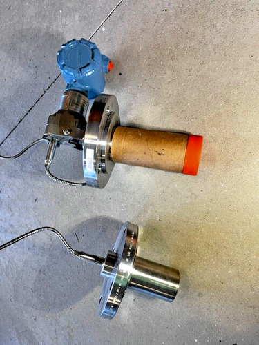 ROSEMOUNT 3051SAL1CD2 TANK LEVEL TRANSMITTER W/ 18 FT REMOTE SEAL 4 ...