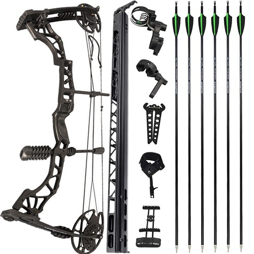 30-70lbs Compound Bow Arrows Set Adjustable Archery Shooting Hunting | eBay