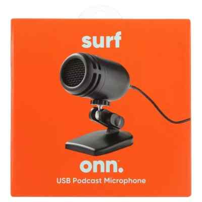 Surf Onn. USB Podcast Microphone Mic for Laptops and PC. New | eBay