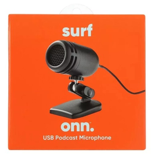 Surf Onn. USB Podcast Microphone Mic for Laptops and PC. New | eBay