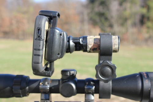 GameStick Phone Mount for Hunting Crossbow, Bow, Rifle, Branch, etc ...
