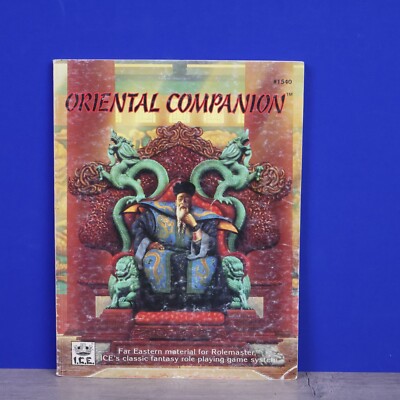 Rolemaster Oriental Companion - ICE #1540 | eBay