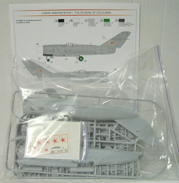 Modelsvit 7205 Aircraft Ilyushin Il-86 Aeroflot Airliner Plastic Model ...