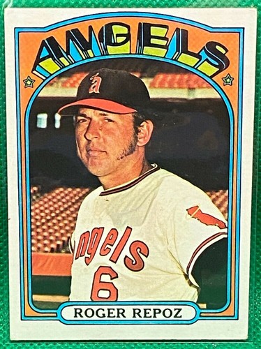 1972 Topps 541 Roger Repoz California Angels | eBay