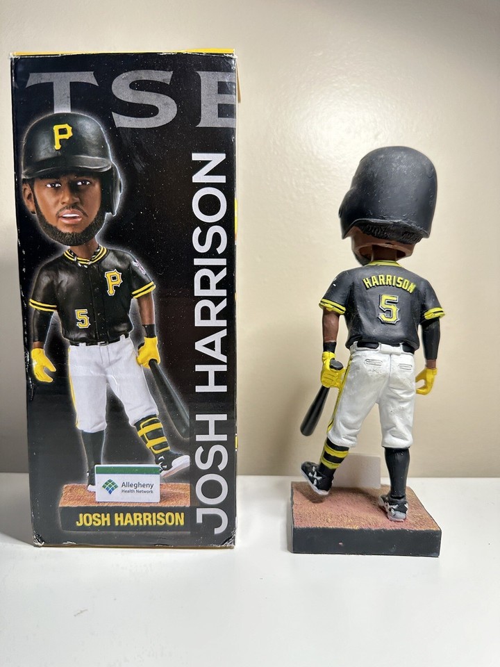 PITTSBURGH PIRATES JOSH HARRISON BOBBLEHEAD PNC PARK SGA 2015 MLB All ...