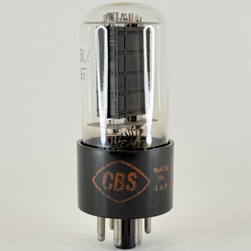 (1) Tested Very Strong CBS 25L6GT Tube Date Code 60-17 25L6 GT Beam ...
