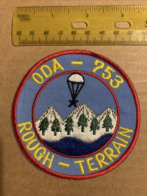ODA-753 Rough Terrain Military Patch Used | eBay