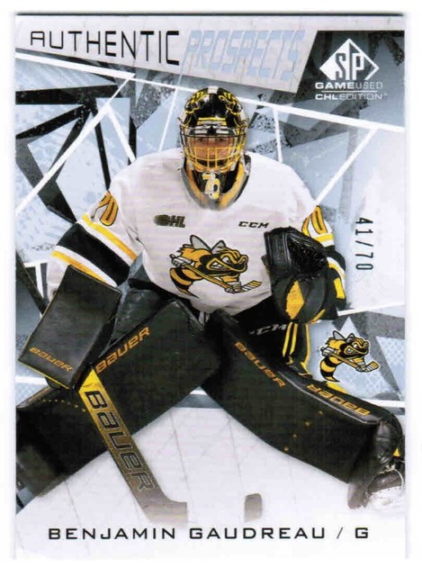 2021-22 Upper Deck SP Game Used CHL Edition - #14 Benjamin Gaudreau /70 (RC) for sale online | eBay