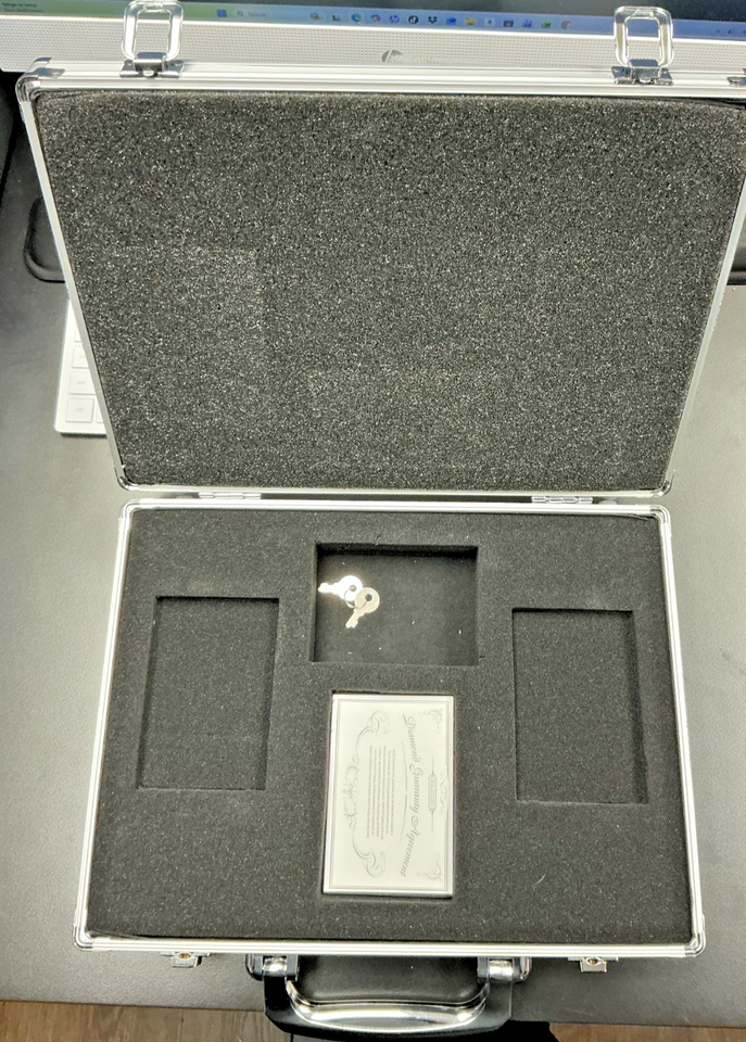 2022 Panini Flawless Brief Case EMPTY BOX - No Cards Display Case | eBay
