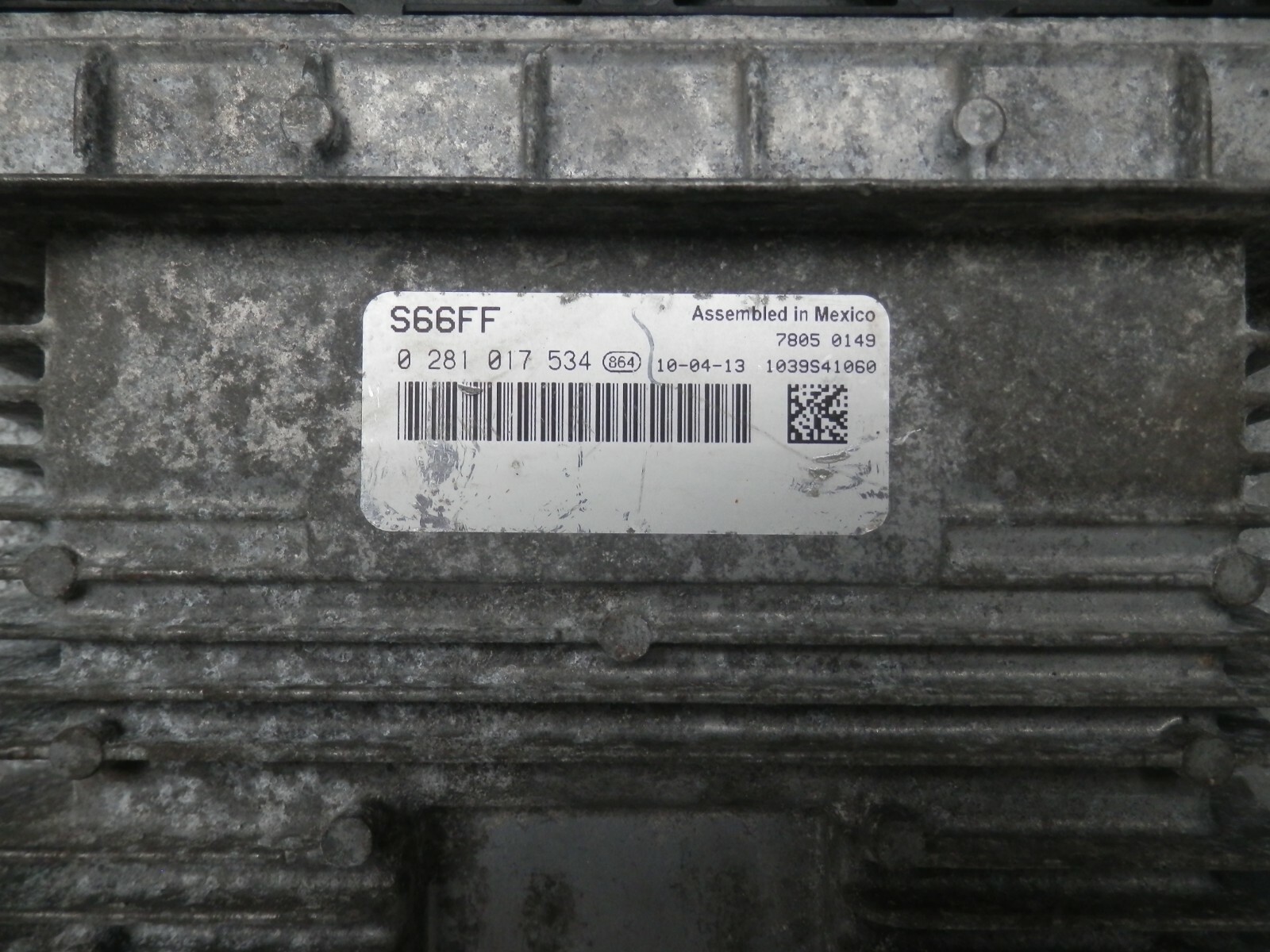 S66ff Genuine Electric Control Unit Ecu 0 281 017 534 0281017534 Oem ...