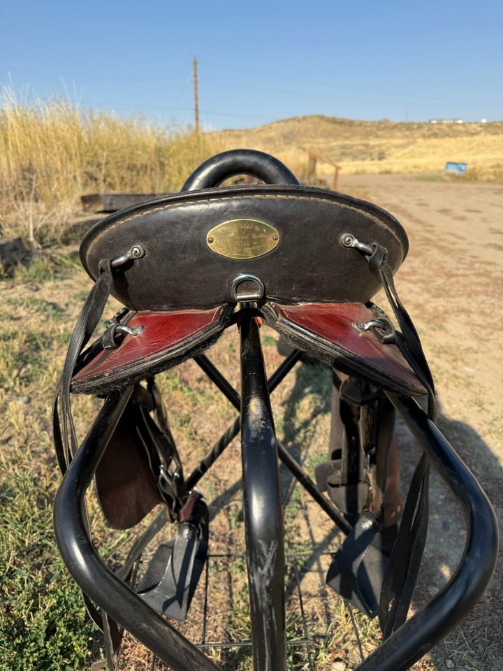 Desoto Endurance Saddle 15" Seat, Cable rigging, 7" Gullet | eBay