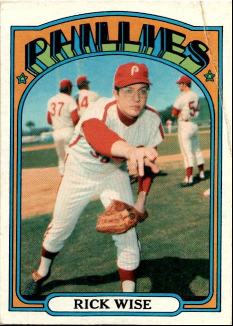 1972 Topps Rick Wise Philadelphia Phillies #43 | eBay
