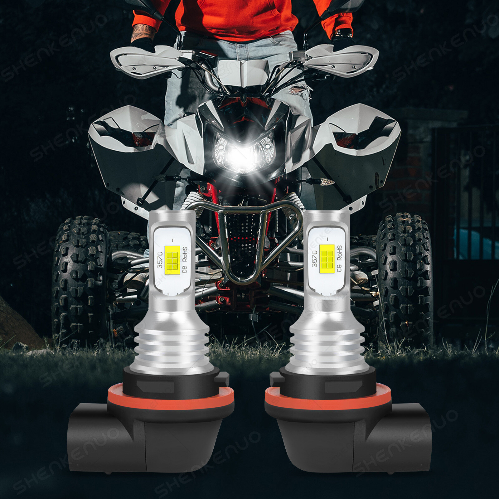 Replacement For 4030061 Headlight Bulbs ATV Polaris models 30/30w 3 ...