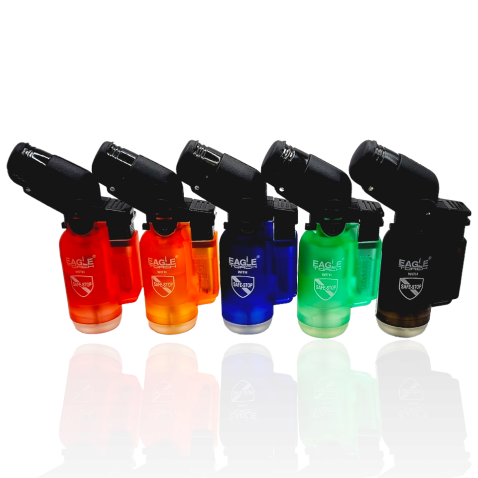 Eagle Torch Mini-Angle Torch Lighter Windproof Refillable Lighter 5 ...