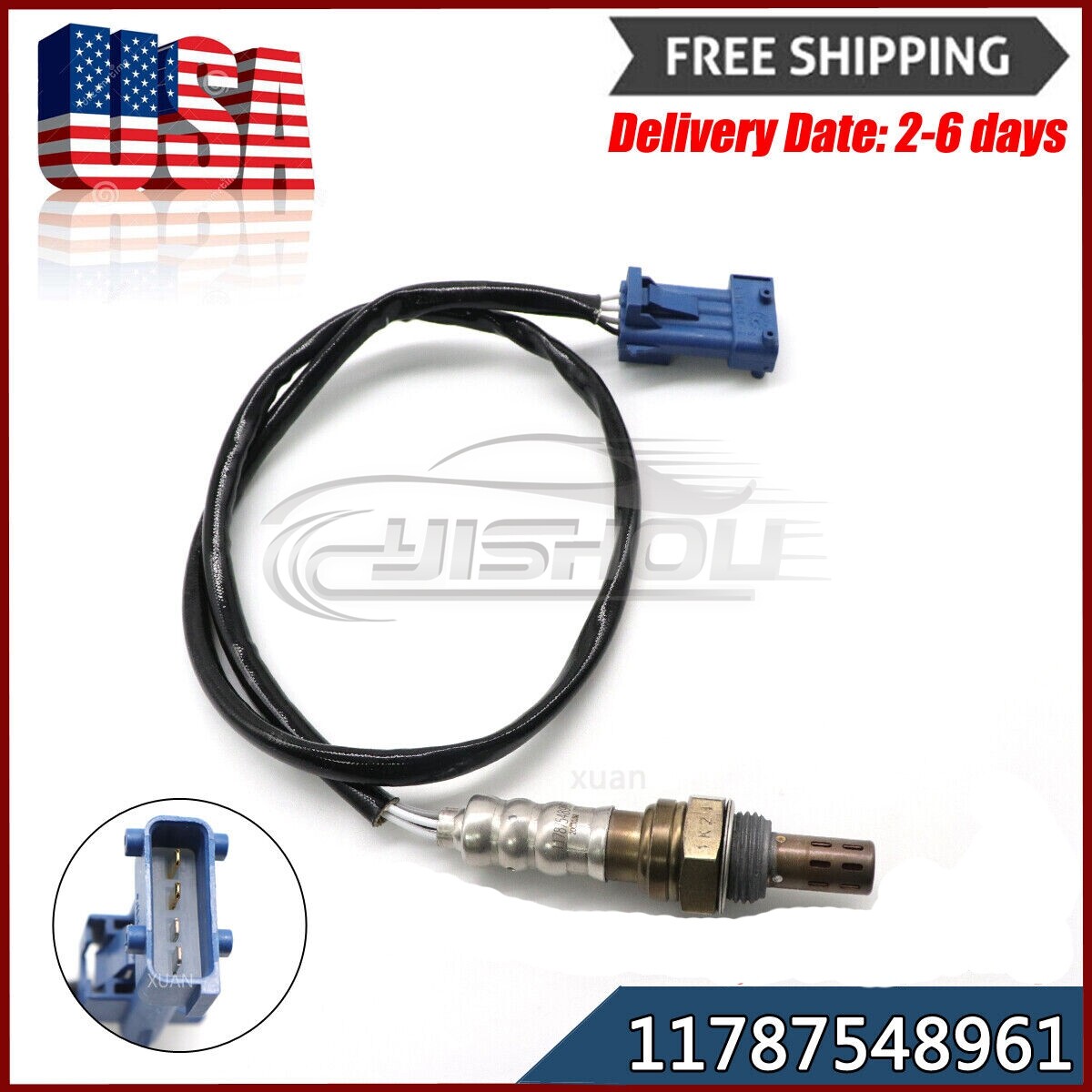New 11787548961 Downstream Oxygen O2 Sensor For Mini Cooper R55 R56 R57 ...