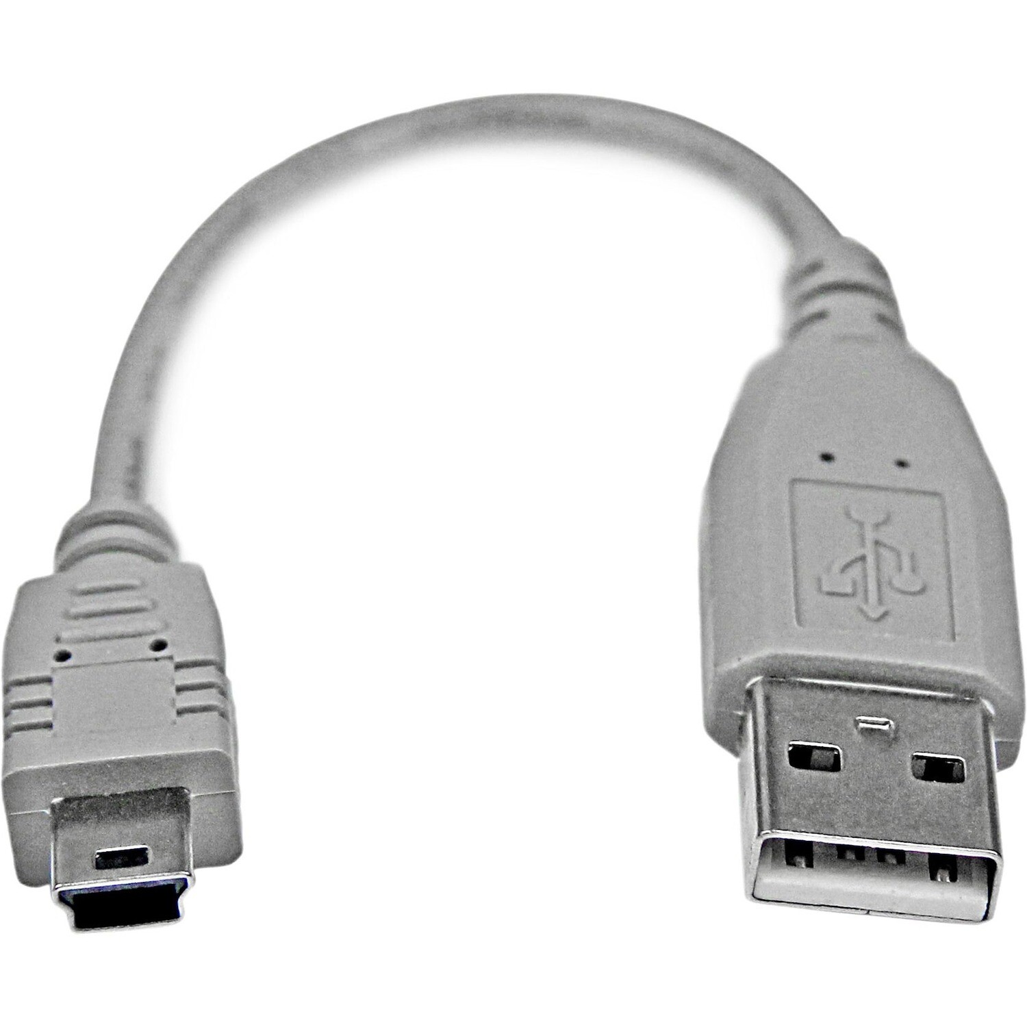 Startech.com 6in Mini Usb 2.0 Cable - A To Mini B - Type A Male Usb ...